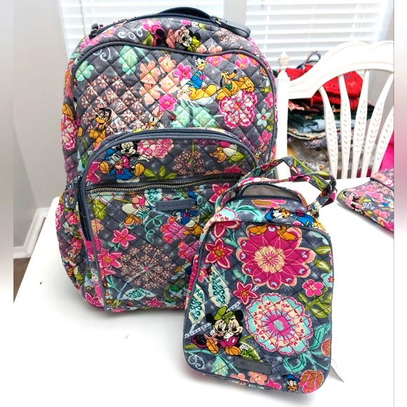 Vera Bradley | Bags | Vera Bradley Disney Parks Micket Friends Campus ...
